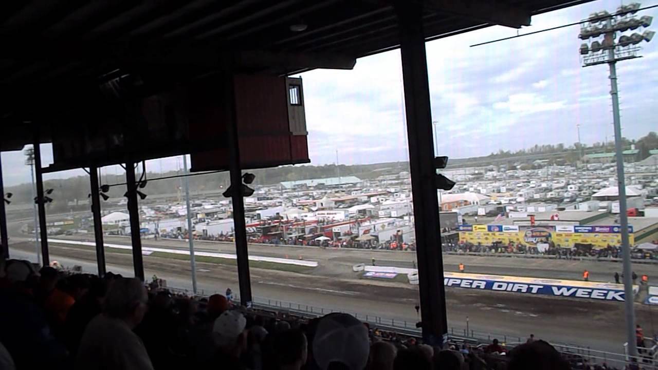 Super Dirt Week XLII-Syracuse 200-First 5 Laps - YouTube