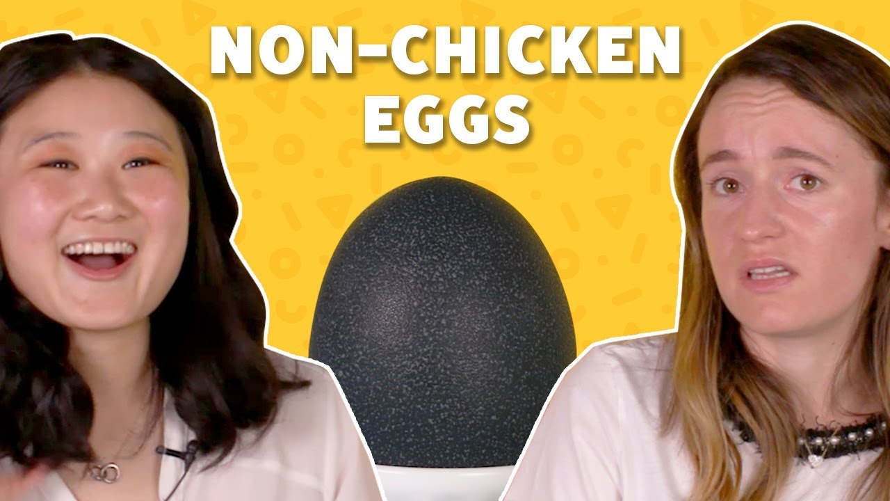 We Tried Non-Chicken Eggs | Taste Test | Food Network - YouTube