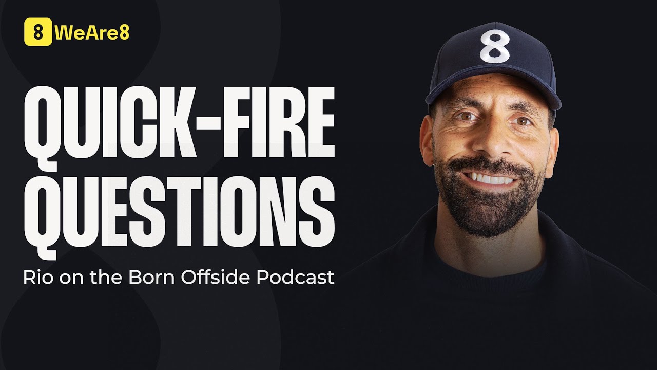 "You can make so much positive impact with WeAre8" | Rio Ferdinand joins the Born Offside ...