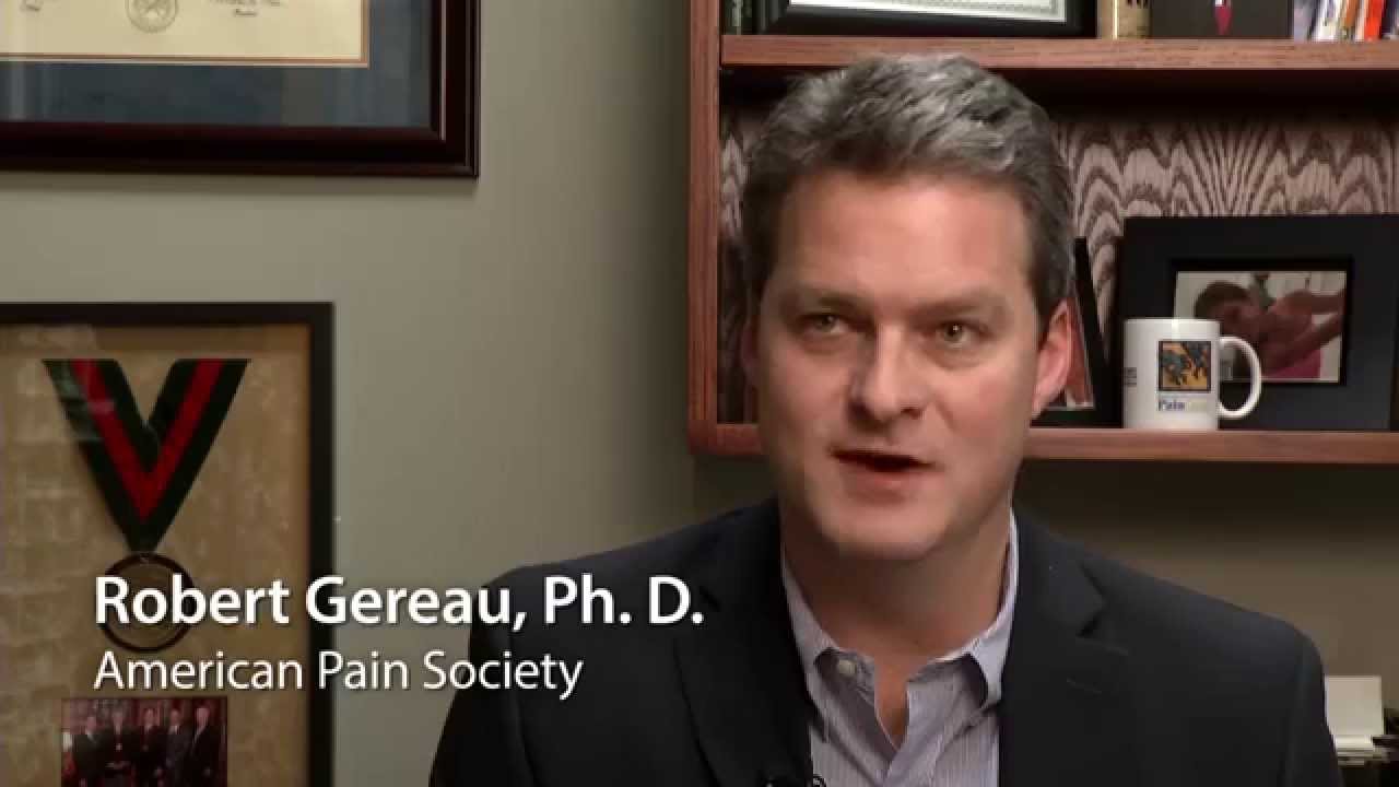 Robert Gereau, PhD, American Pain Society "Huge Opportunities in Pain ...