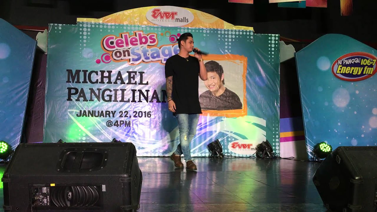 Michael Pangilinan Live at Ever Gotesco Mall Recto - YouTube