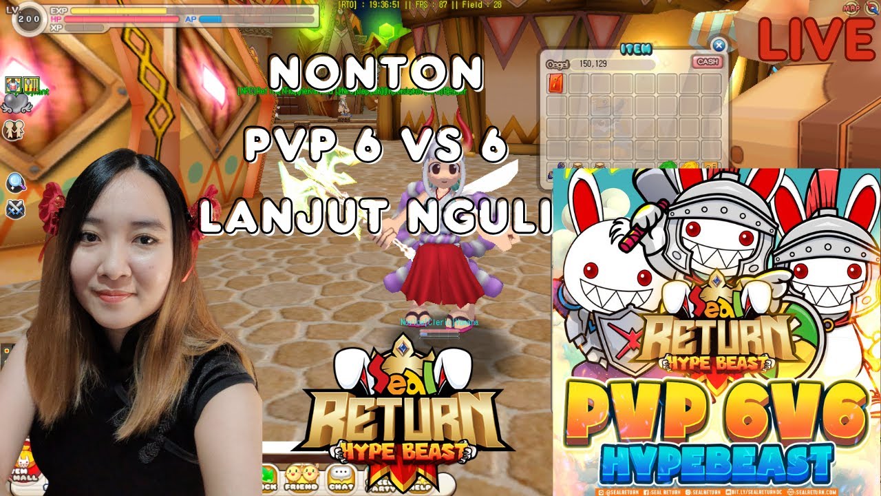 SEAL HYPEBEAST / SEAL RETURN - Nonton PVP 6 VS 6, terus nguli - YouTube