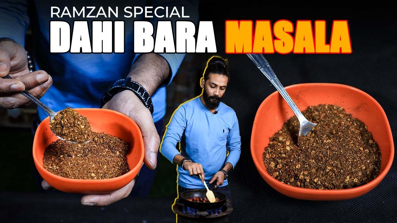 Special Dahi Bara Masala Recipe By Mani Partner - YouTube