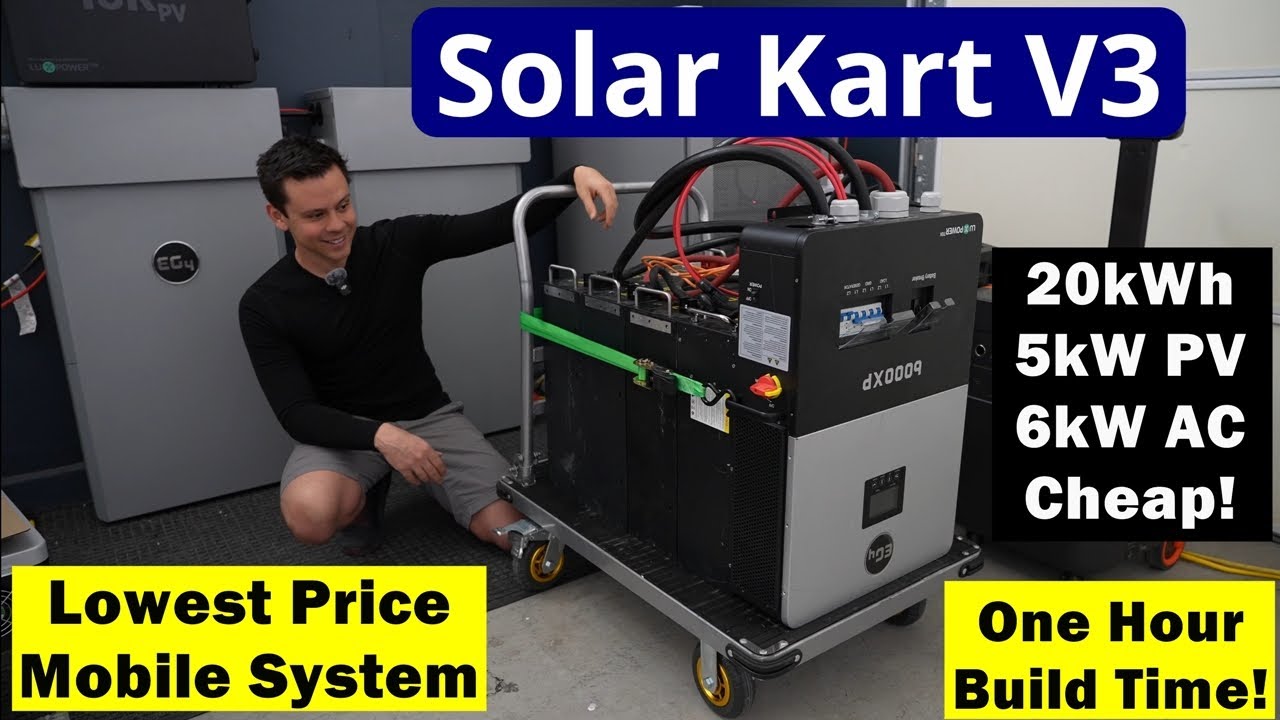 Solar Kart Version 3! Lowest Price Solar System Around AND Beginner ...