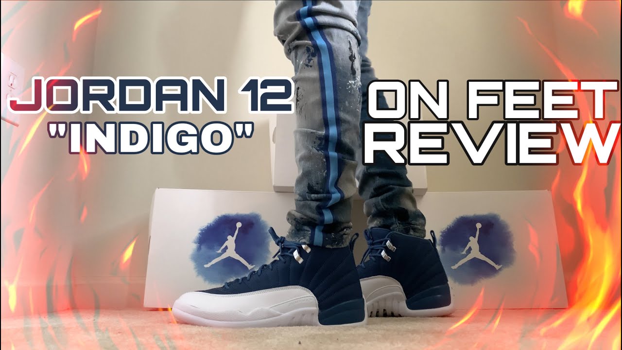 Obsidian 12s On Feet