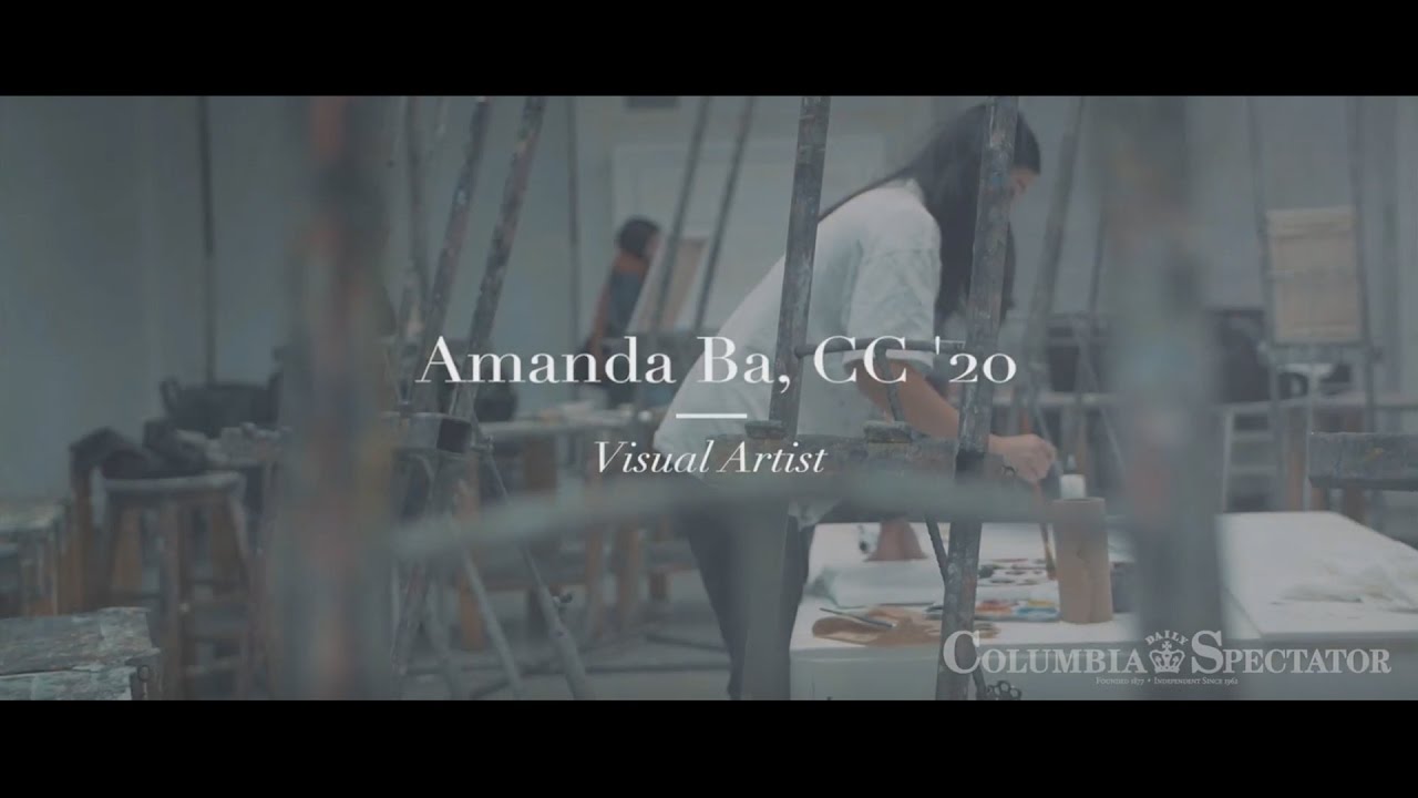 Meet Columbia University T-shirt painter Amanda Ba, CC '20 - YouTube