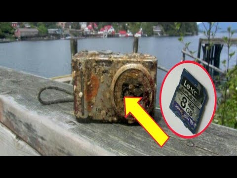 Divers Uncover A Lost Camera With A Harrowing History - YouTube