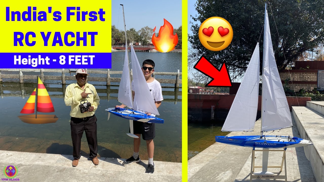 INDIA's FIRST RC YACHT worth Rs.3 LAKHS !! - YouTube
