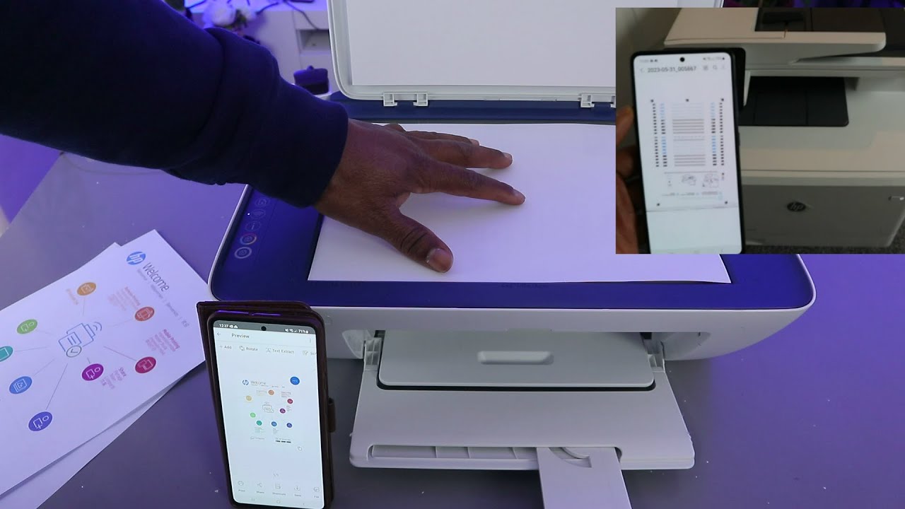 How To Print With HP LaserJet, Scan With HP Deskjet 2700, 2600 and ...