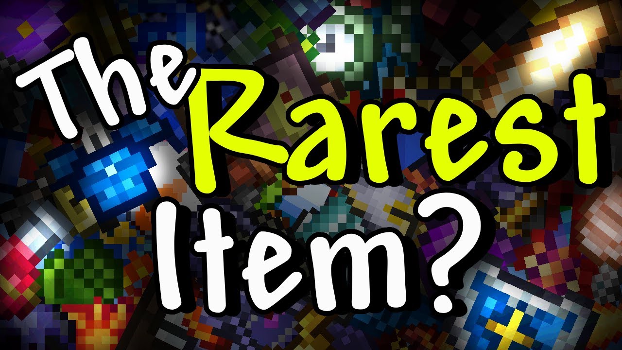The Hunt for Terraria's Rarest Item! - YouTube