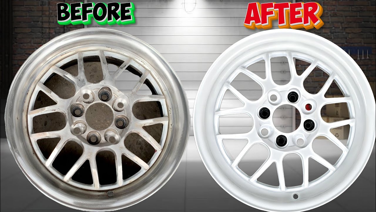 How to Paint Alloy Wheels | Alloy Wheels Restoration | Alloy Wheels ...
