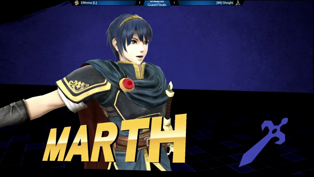 PnT Weekly #59 - Shoghi (Marth) vs DIferno (Luigi) - Grand Finals - YouTube