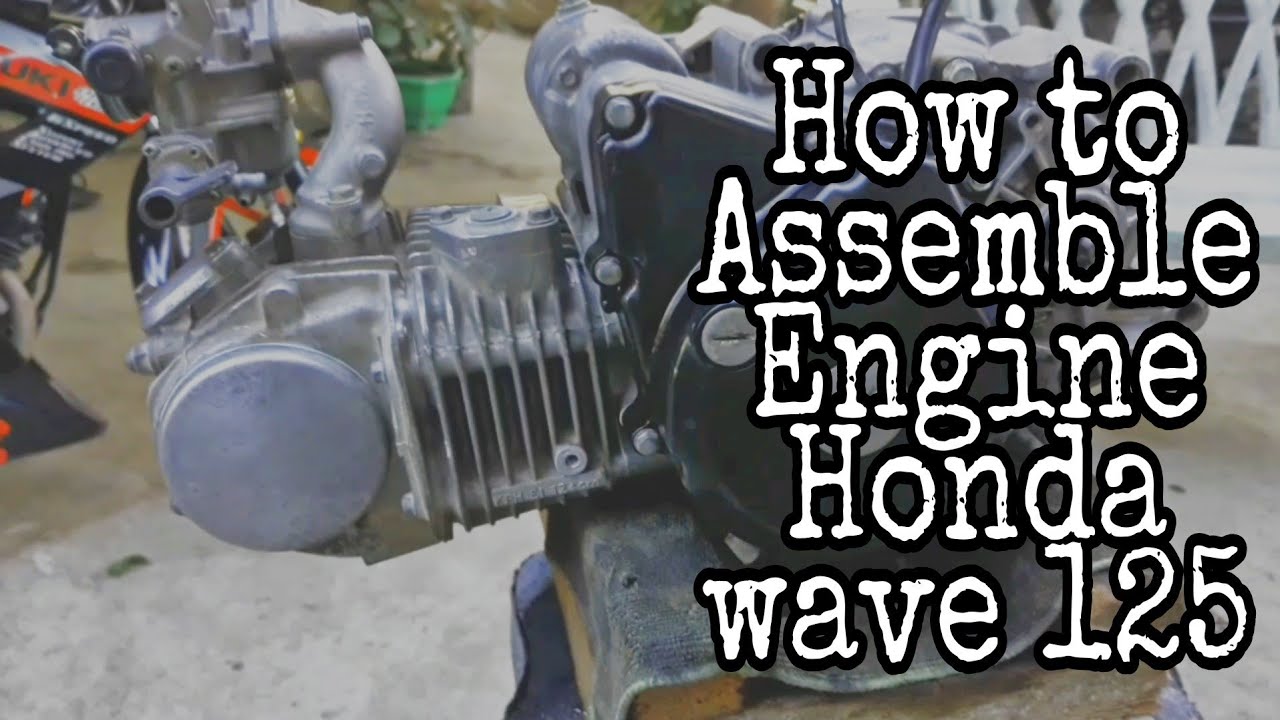 Engine overhaul | Honda Wave 125 - YouTube
