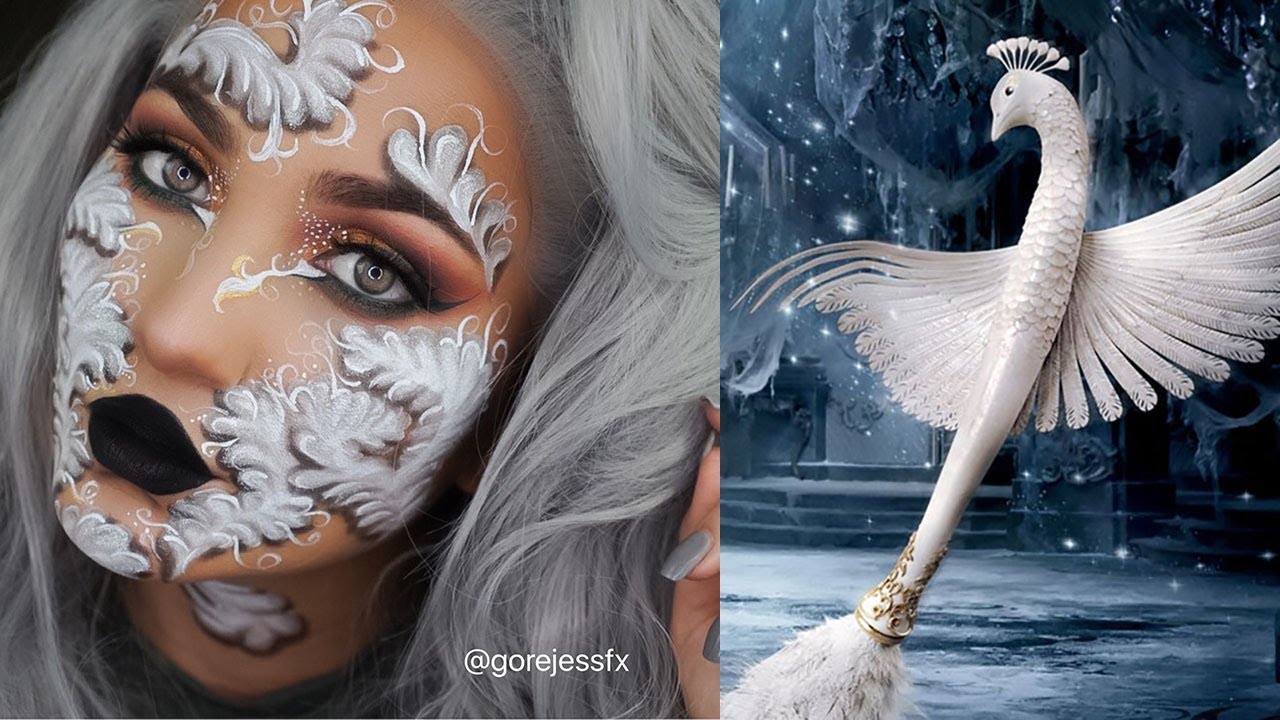 Plumette from Beauty & the Beast Halloween Make-up Tutorial | Jessica A ...