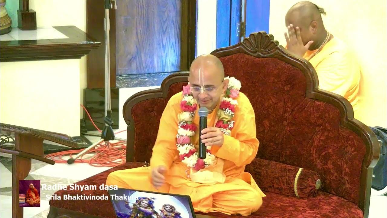 Radhe Shyam Prabhu - Srila Bhaktivinoda Thakura -- Appearance - 9-8-22 - YouTube