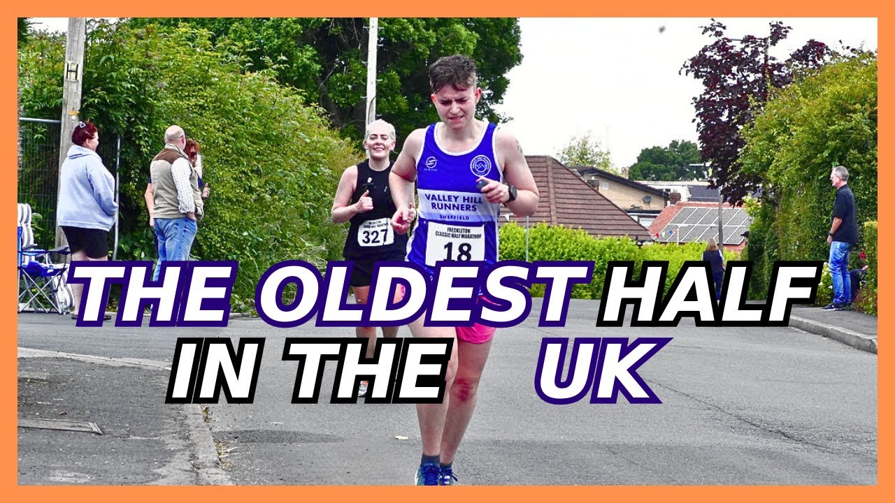 Going for a PB at Freckleton Half Marathon - YouTube