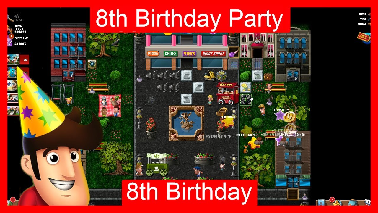 =PC= 8th Birthday Party - 8th Birthday #8 | Diggy's Adventure - YouTube