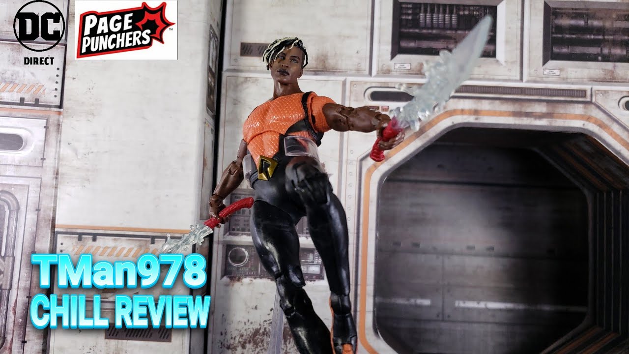 DC Direct Aqualad 7" Page Punchers Aquaman Comic CHILL REVIEW - YouTube