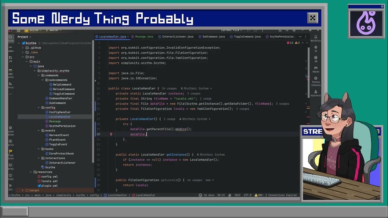 Minecraft Plugin Coding - January 1 2025 - YouTube