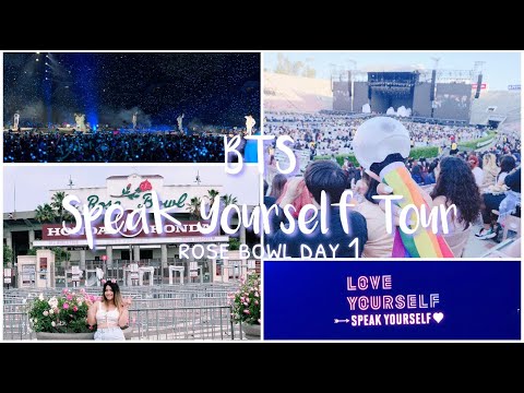 BTS (방탄소년단) 190504 SPEAK YOURSELF WORLD TOUR @ ROSE BOWL DAY 1!!! FULL ...