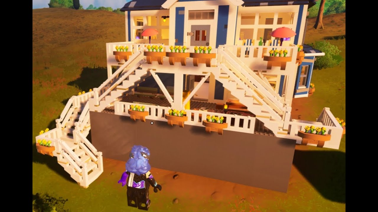 Lego Fortnite Build - From a swimming shop preset to the lovely family ...