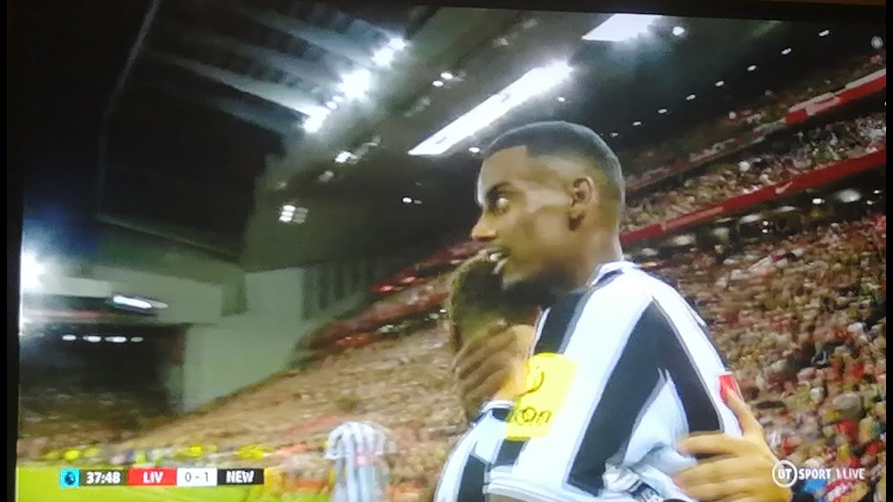 Alexander isak goal vs Liverpool 1-0 Liverpool vs Newcastle premier ...