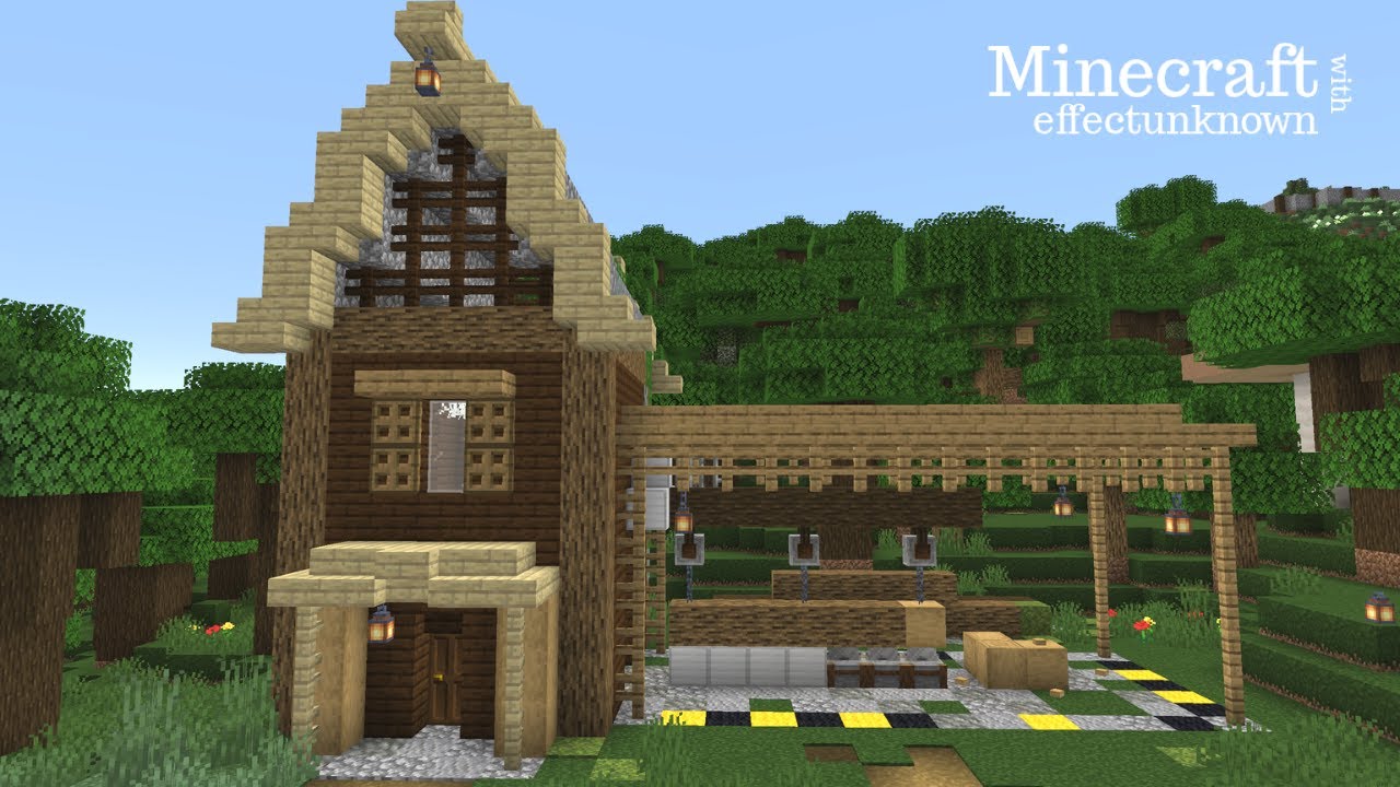 Wood Shop | Minecraft - Building Better LP - YouTube