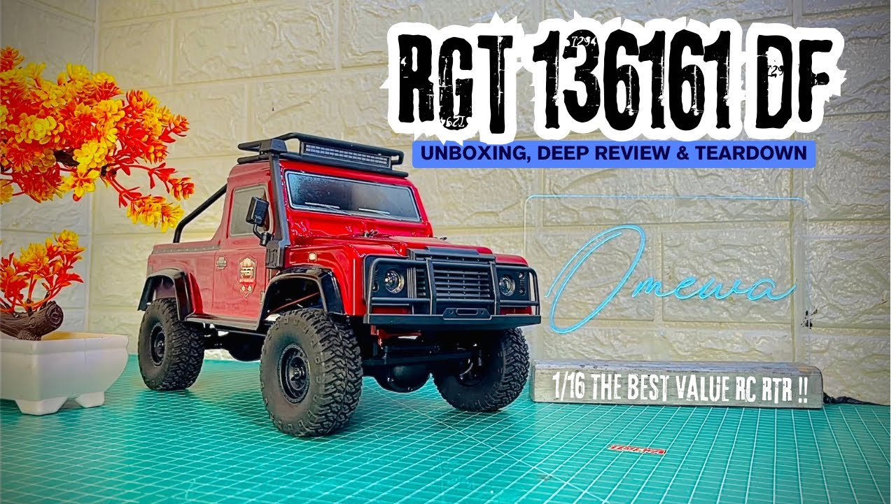 NEW RGT 136161 V2 Defender Pickup DF deep Review and Teardown || The ...
