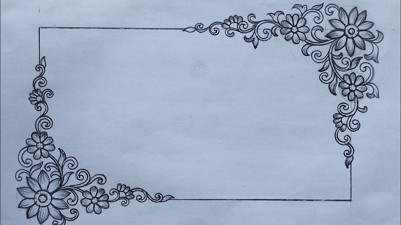 Table Cover, Bed Sheet Design, Embroidery Dupatta Design Drawing ...