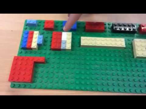 Maths times tables with Lego - YouTube
