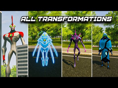 Ben 10: Galvan Game All Transformations | Free Roam Gameplay