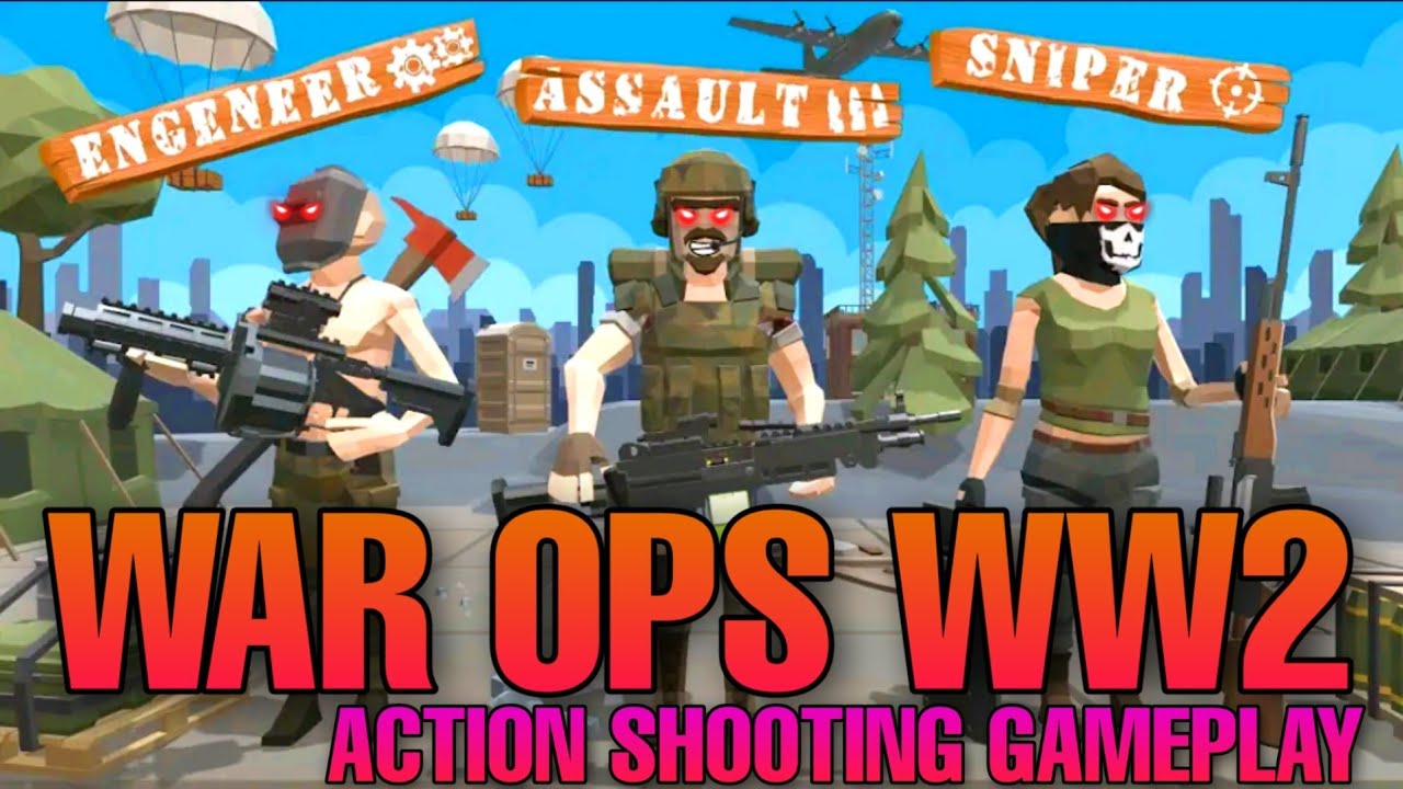 *PRO SKILLS vs RAGE PLAYER* WAR OPS WW2 ACTION SHOOTING GAMEPLAY NEW ...