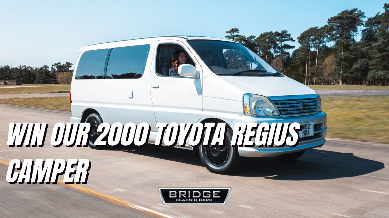 Enter to WIN our 2000 Toyota Regius Camper - YouTube