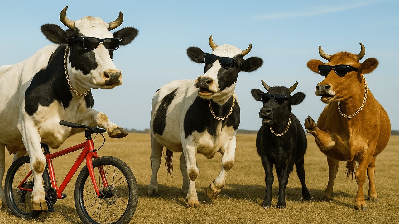 100% Ultra Hilarious Cow Dance Mix DJ Song Cow Funny Dance Gaiya meri ...