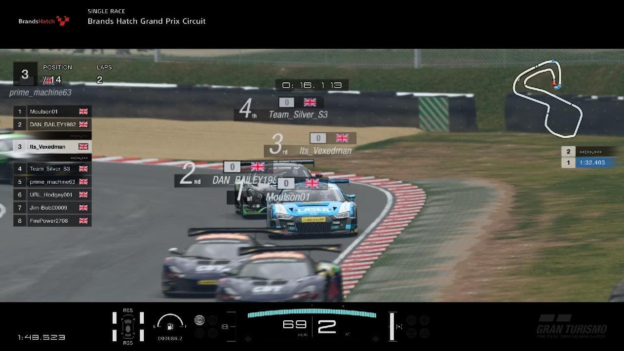 URL Ultimate Racing League Round 1 Race 1 Brands Hatch GP - YouTube