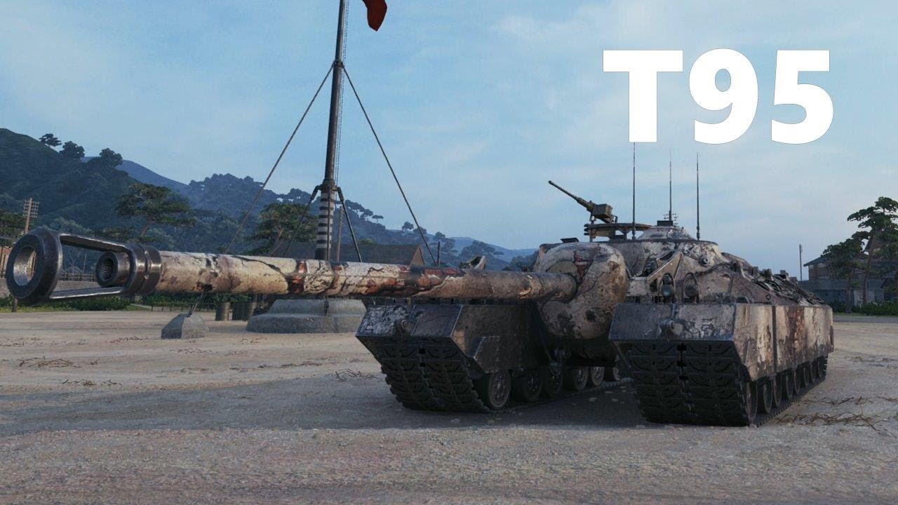 T95 The ugliest battle of the week, fighting against tier 7 and losing to the cap wot complete ...