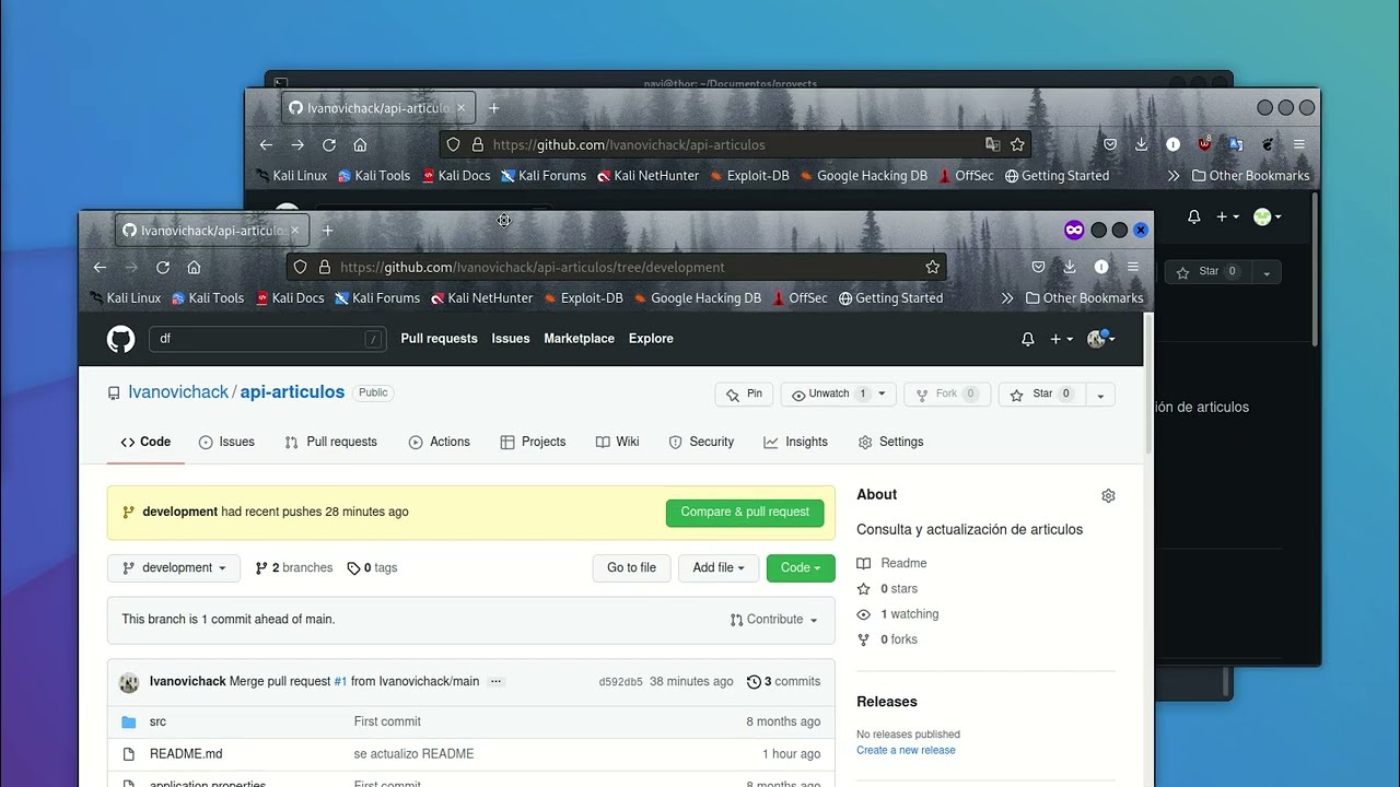 Clonar y actualizar repositorio GIT | crear Pull Request - YouTube