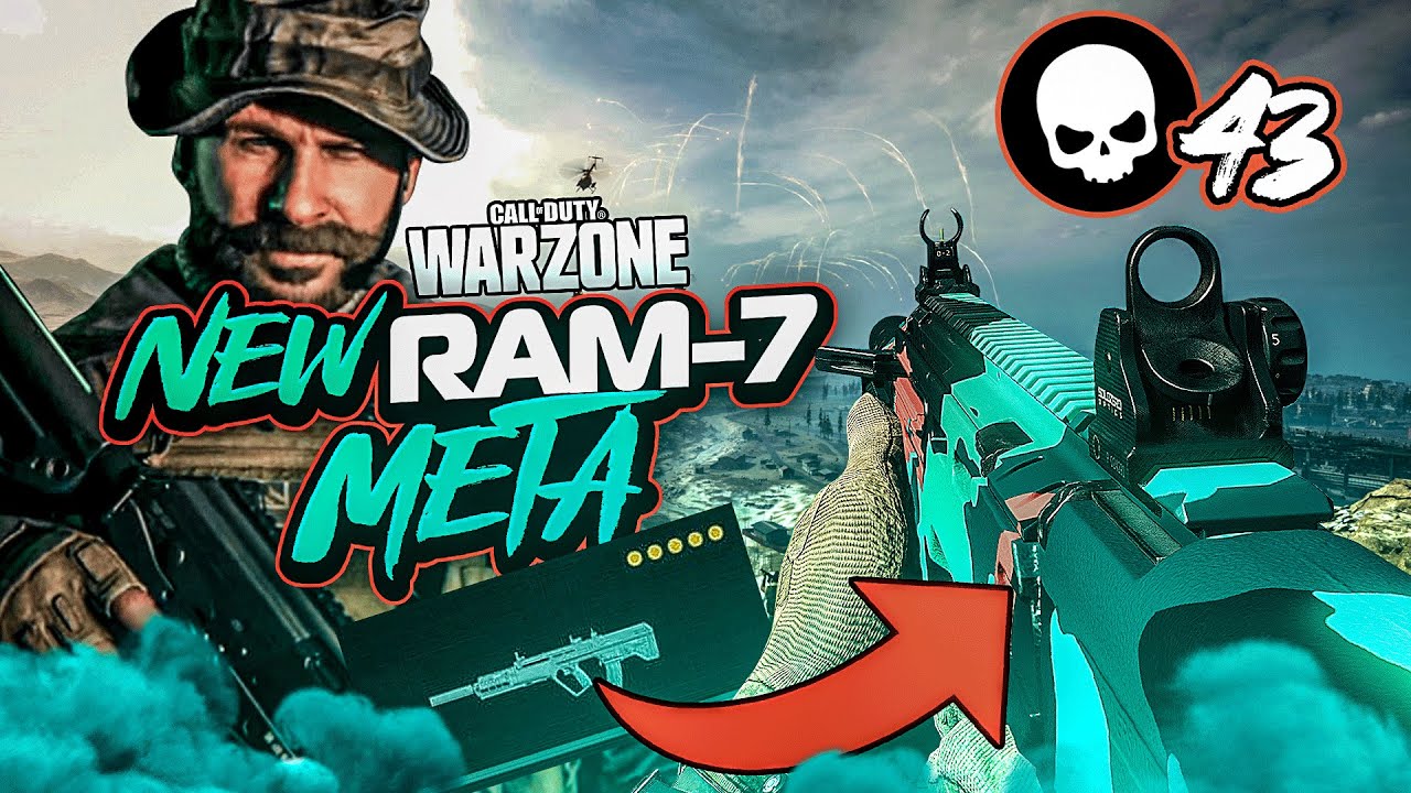 THE "RAM-7" GOD CLASS...BETTER THAN THE M4?! *INSANE* 1V3 NO ARMOR ...