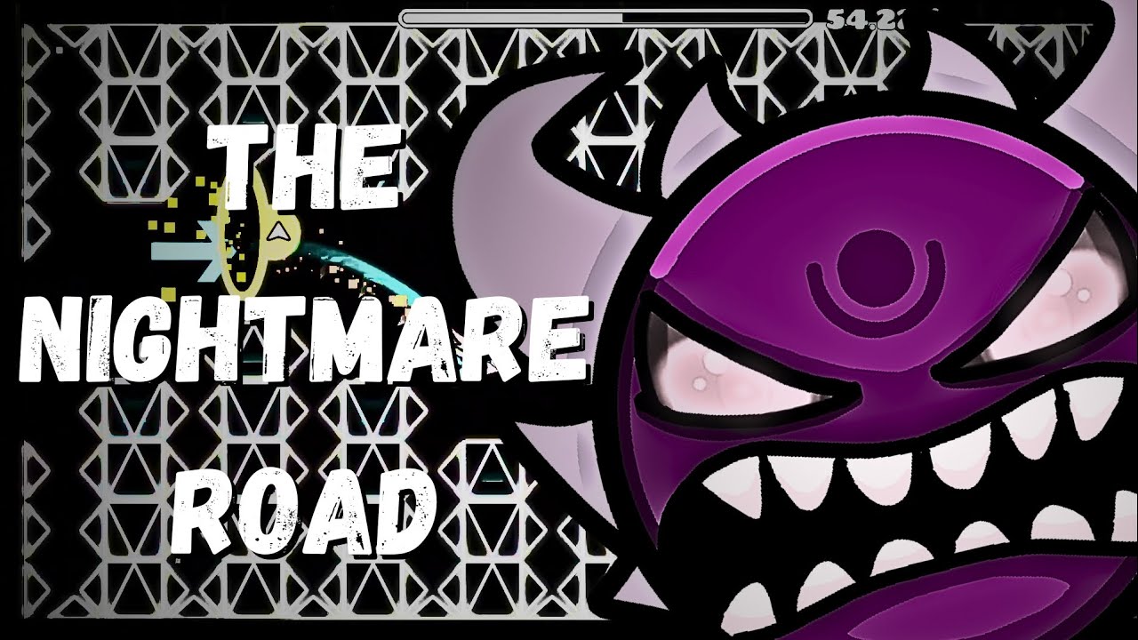 The Nightmare Road | Geometry Dash Mobile [MEDIUM DEMON] #56 - YouTube