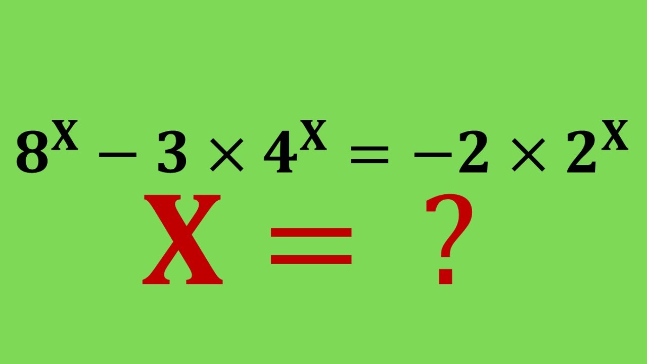 Math Olympiad Training | Find The Value X #8 - YouTube