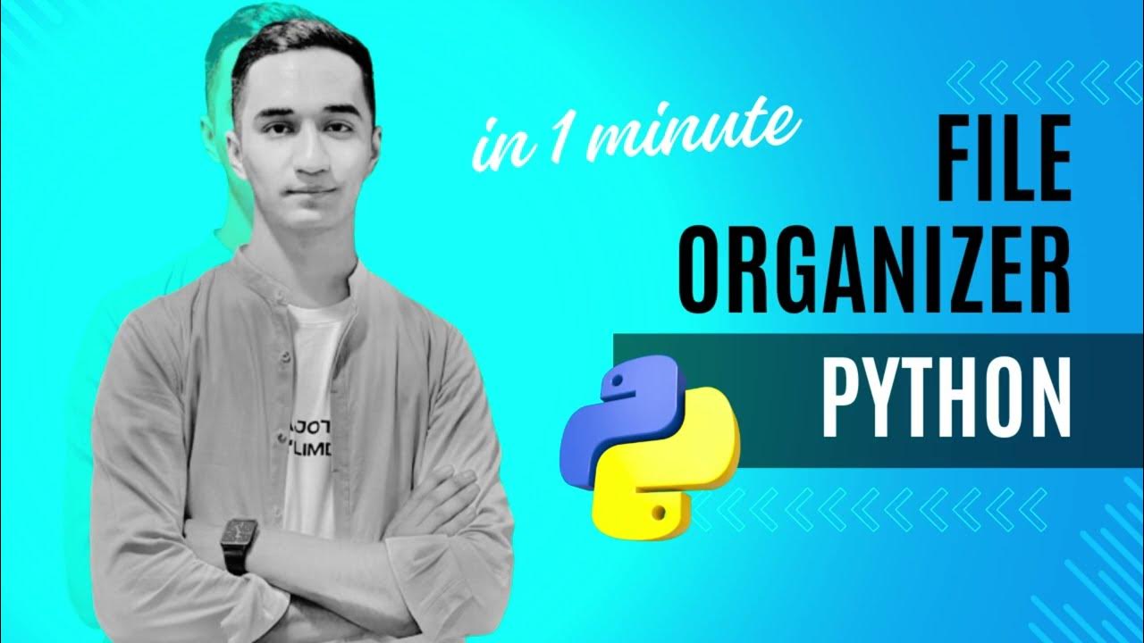 Create a File Organizer with Python in 1 Minute! 🐍📂 - YouTube