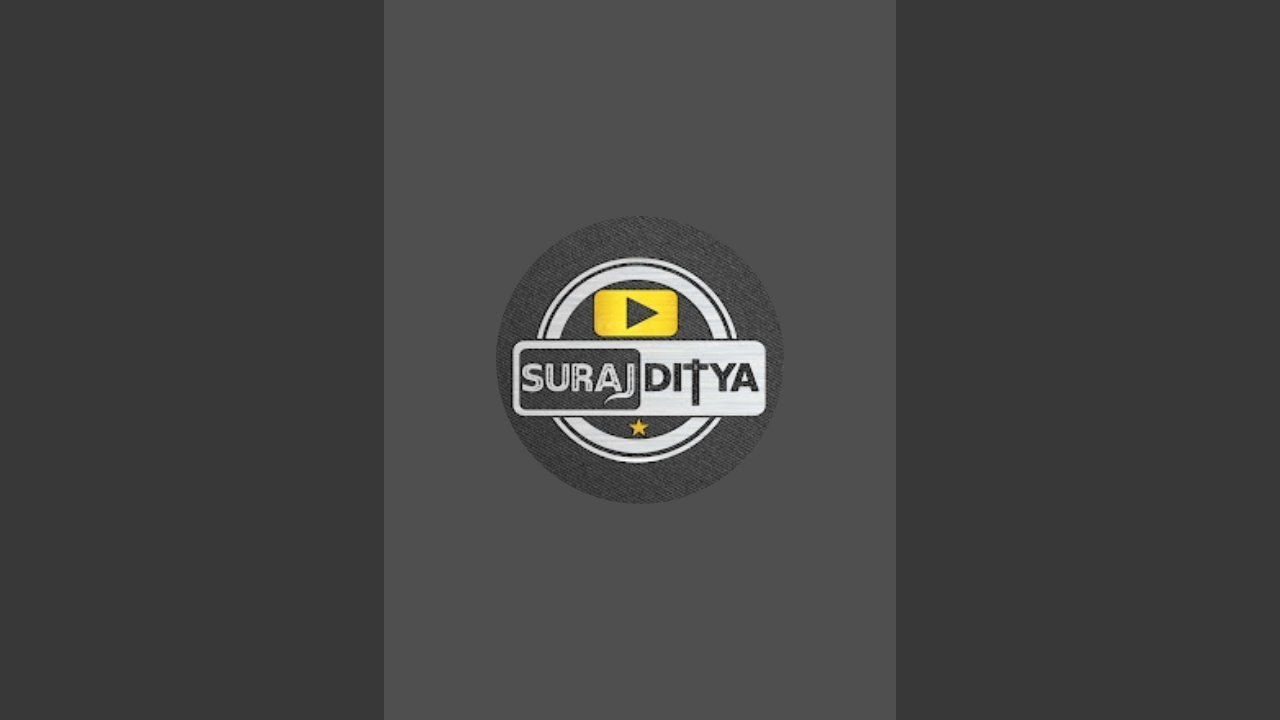 Suraj ditya Tech is live! - YouTube