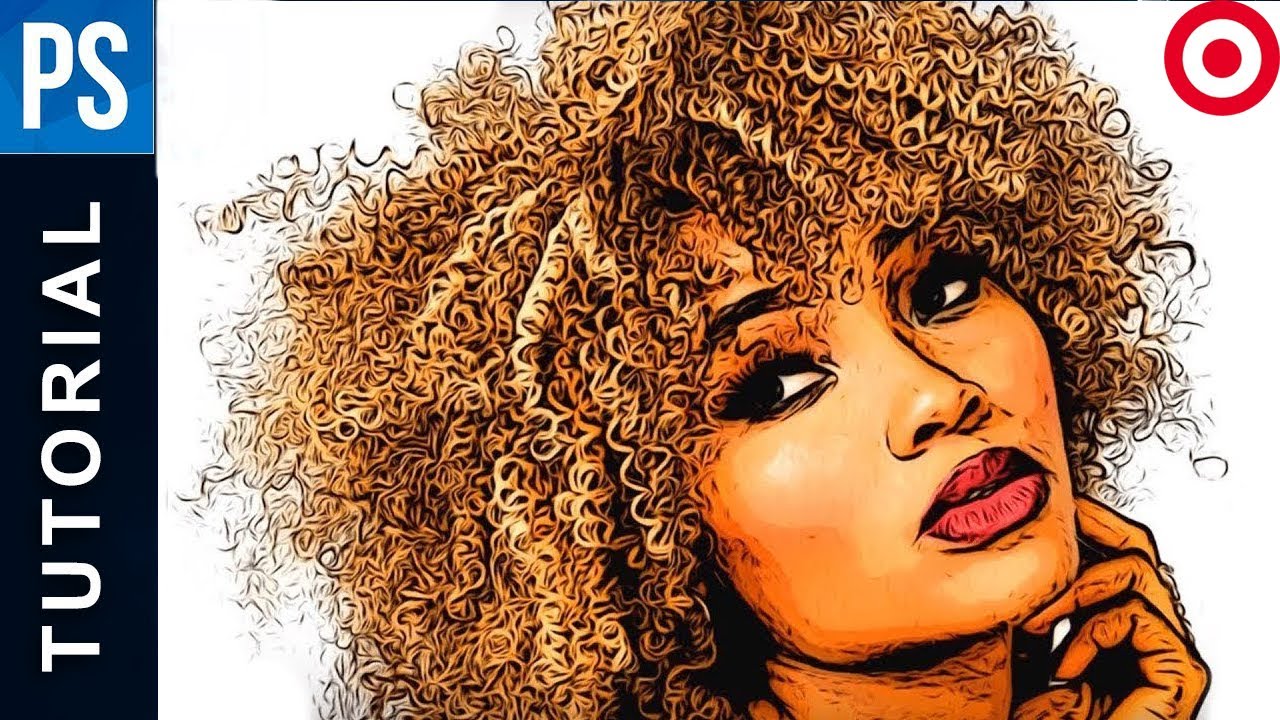 Adobe Photoshop 2020 Tutorial || How to create a Cartoon effect in ...