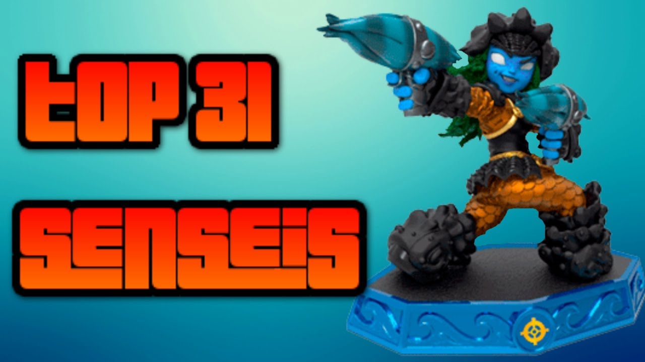 Top 31 Skylanders Senseis de Imaginators - YouTube