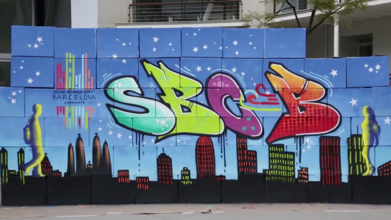Graffiti SBC Barcelona - YouTube