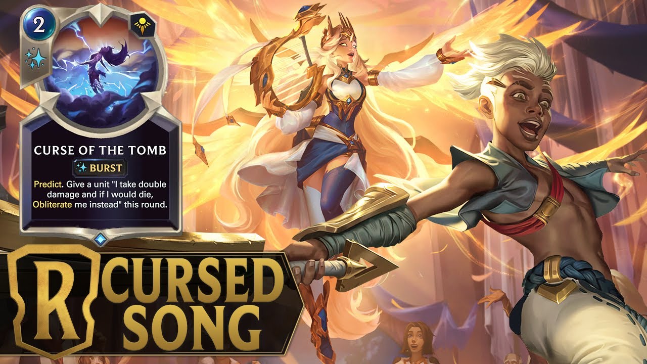 Cursed Song - Seraphine & Ekko Deck - Legends of Runeterra Domination Early Access - YouTube