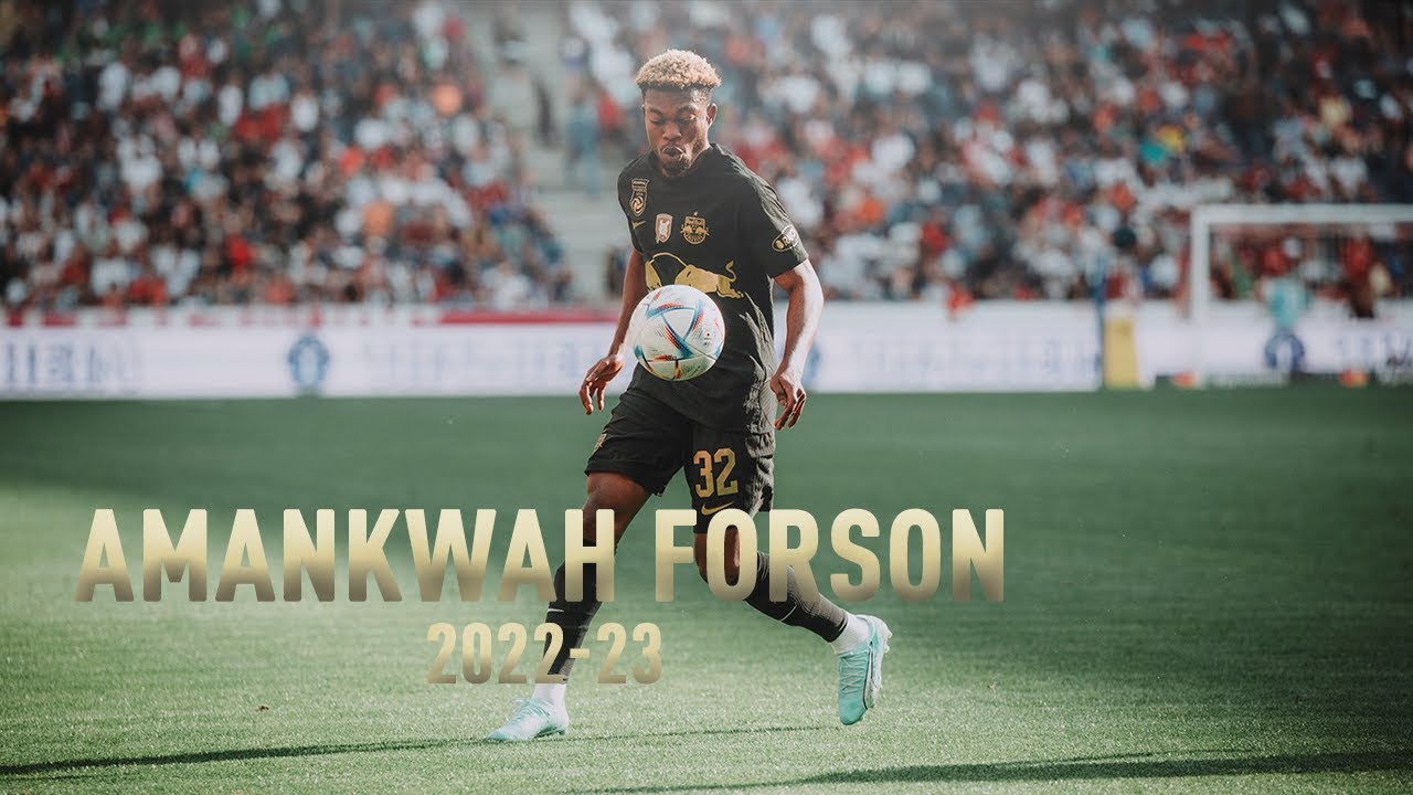 Amankwah Forson | Highlights, Passes & Skills | 2022-23 | Red Bull Salzburg & SCR Altach - YouTube
