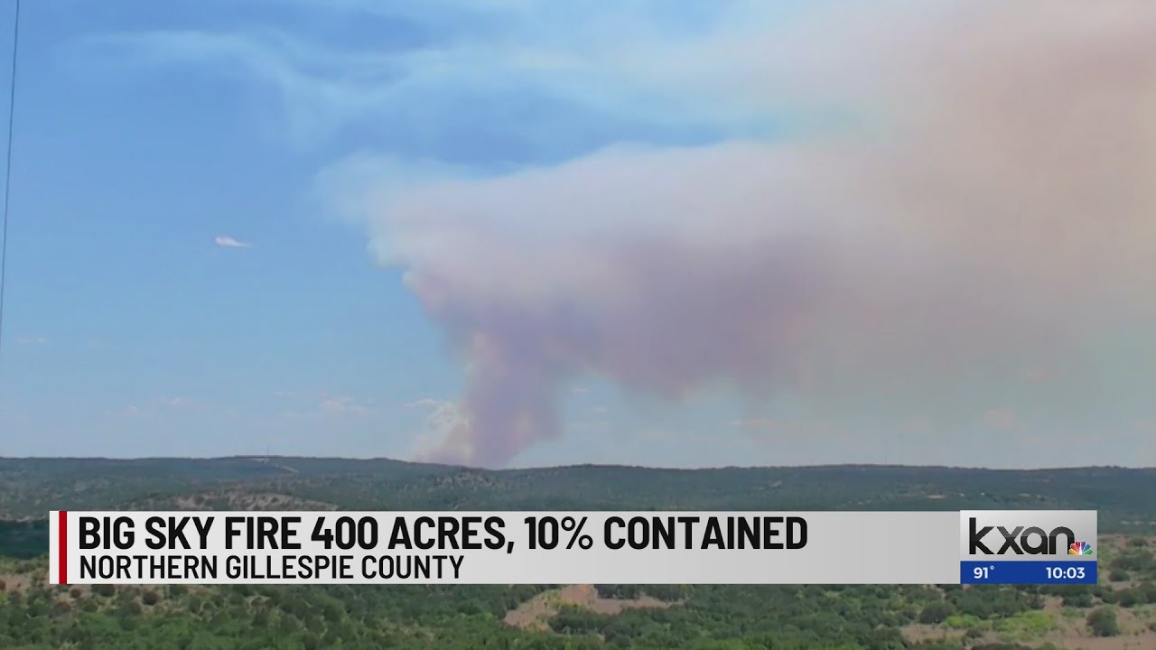 Crews fighting several fires in Central Texas - YouTube