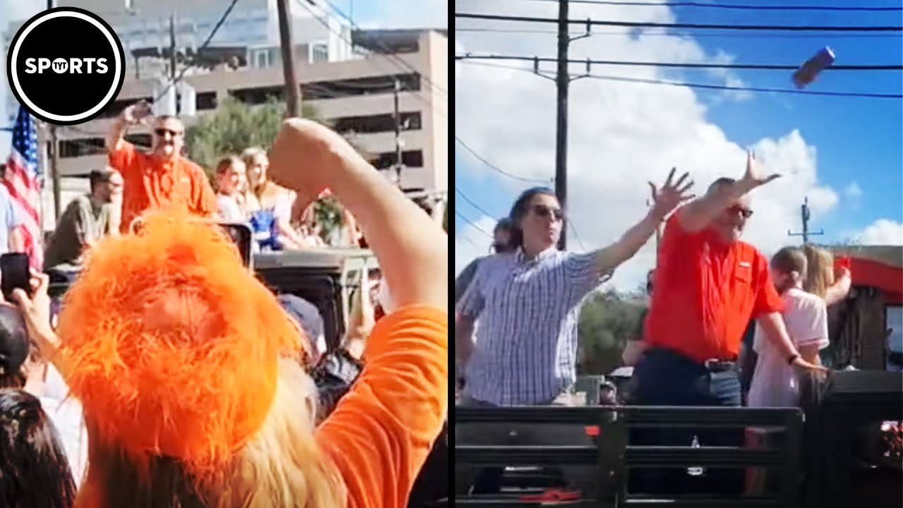 Astros Fans Show Ted Cruz How They Really Feel - YouTube