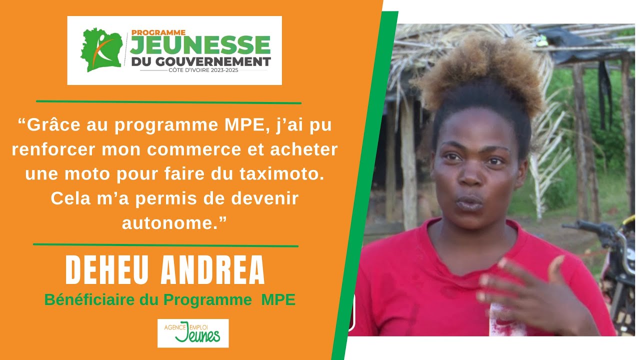 #MPE : TÉMOIGNAGE DE DEHEU ANDREA - YouTube